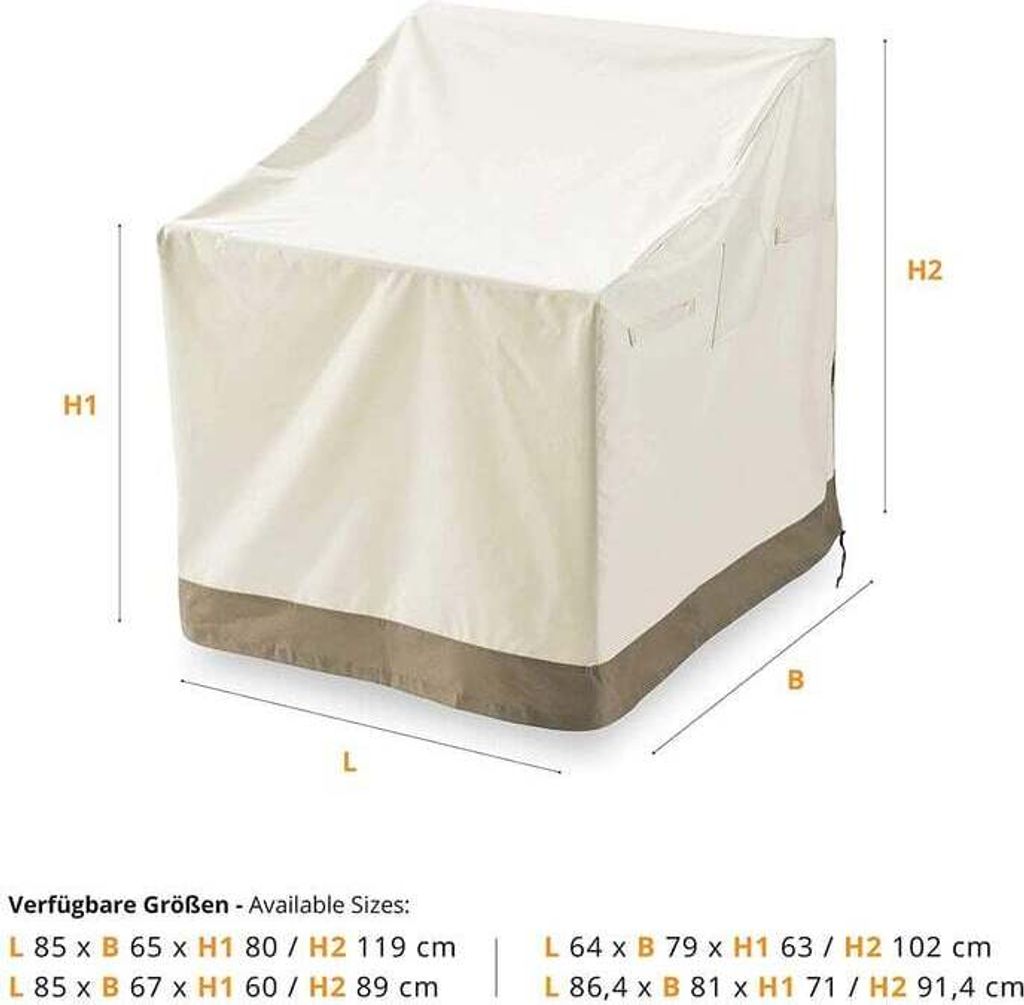 Potah Lumaland na zahradní židle 64 x 79 x | Kaufland.cz