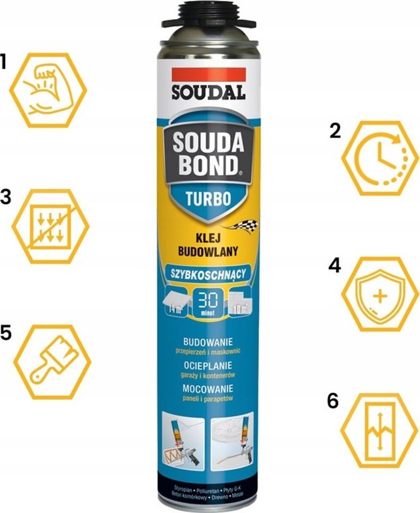 Soudal Dämmstoffkleber Soudabond TURBO 750 ml | Kaufland.de