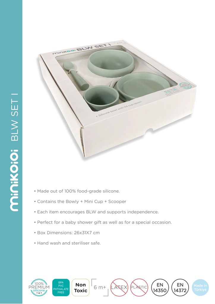 Minikoioi BLW Set I - Súprava detského riadu | Kaufland.sk