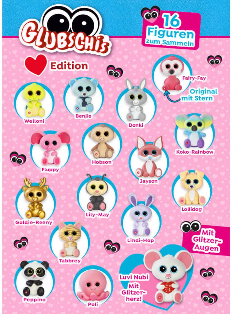 Blue Ocean Glubschis Sammelfiguren Herz Serie | Kaufland.de