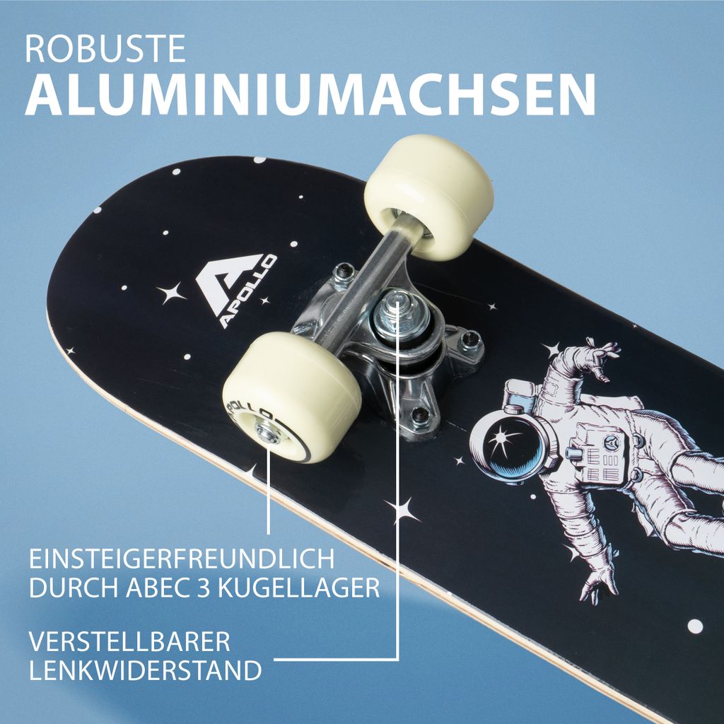 Apollo Kinder Skateboard - Spacewalk- 24" | Kaufland.de