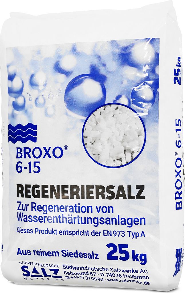 Regeneriersalz Broxo 6-15 Granulat 125kg | Kaufland.de