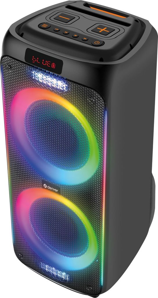 Denver BPS-458 Bluetooth Party Speaker LED 2 | Kaufland.de