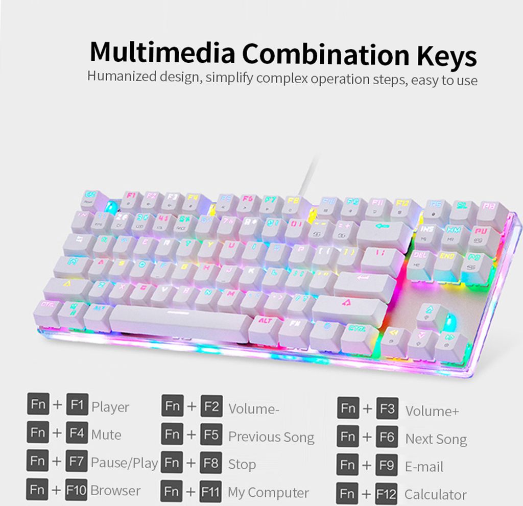 Mechanická klávesnice MOTOSPEED K87S s 87 | Kaufland.cz