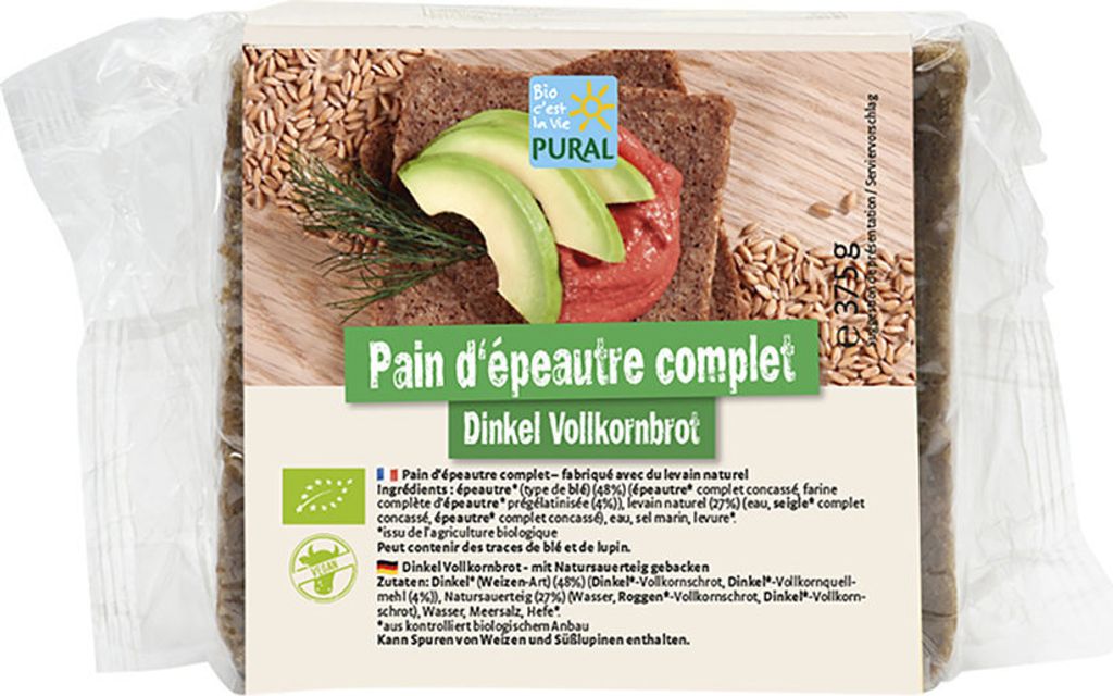 Pural Dinkel Vollkornbrot 375g Brot | Kaufland.de