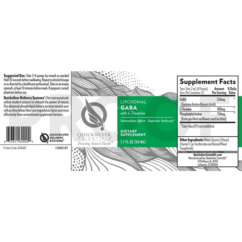 Quicksilver Scientific, Liposomal GABA with | Kaufland.de