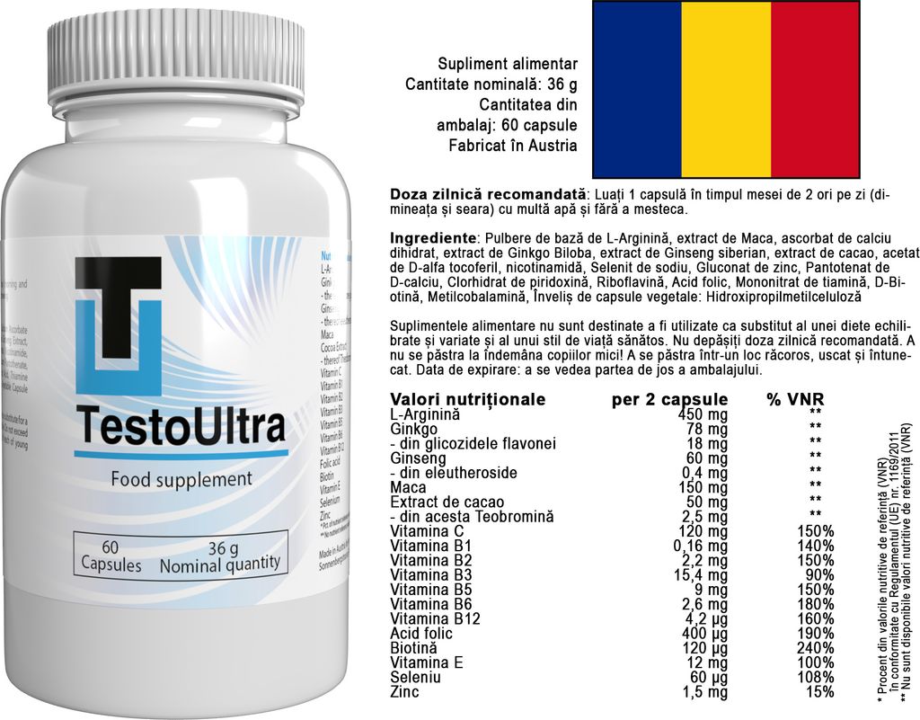 TestoUltra - 180 Kapseln (3 x 60 Kapseln) - | Kaufland.de