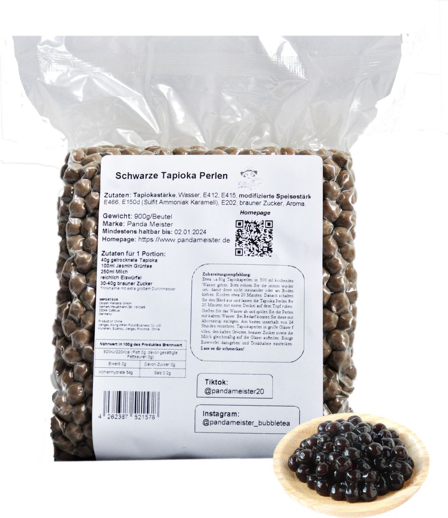 900g Tapioka Perlen Vegan | Bubble Tea Set & | Kaufland.de
