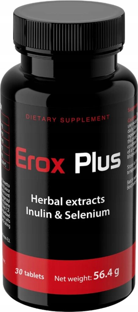 Erox Plus - Nahrungsergänzungsmittel 30 Kapseln.