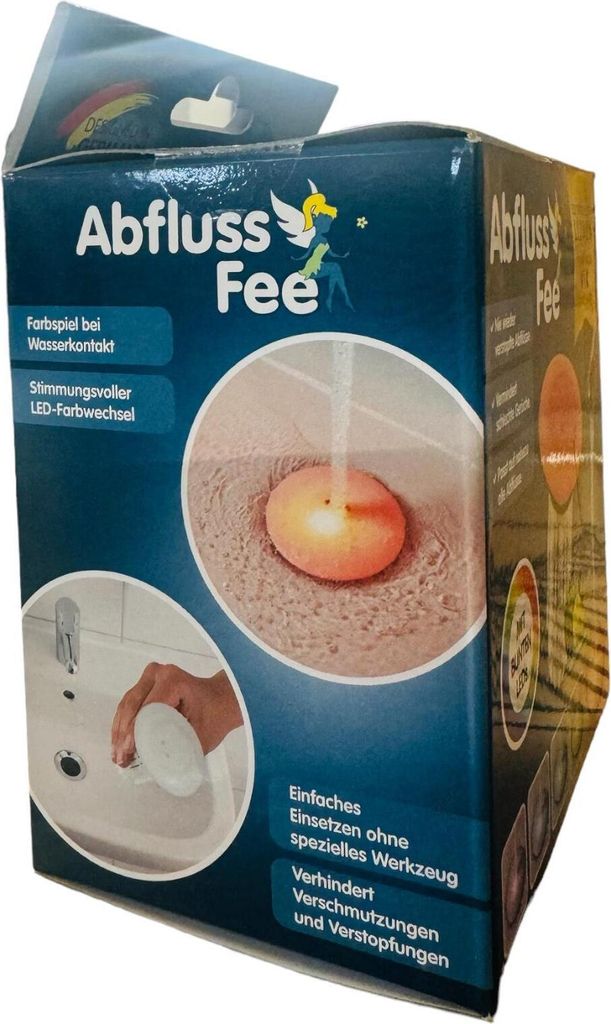 Wunderschãƒâne Abfluss Fee Mit Bunten Leds Fotos