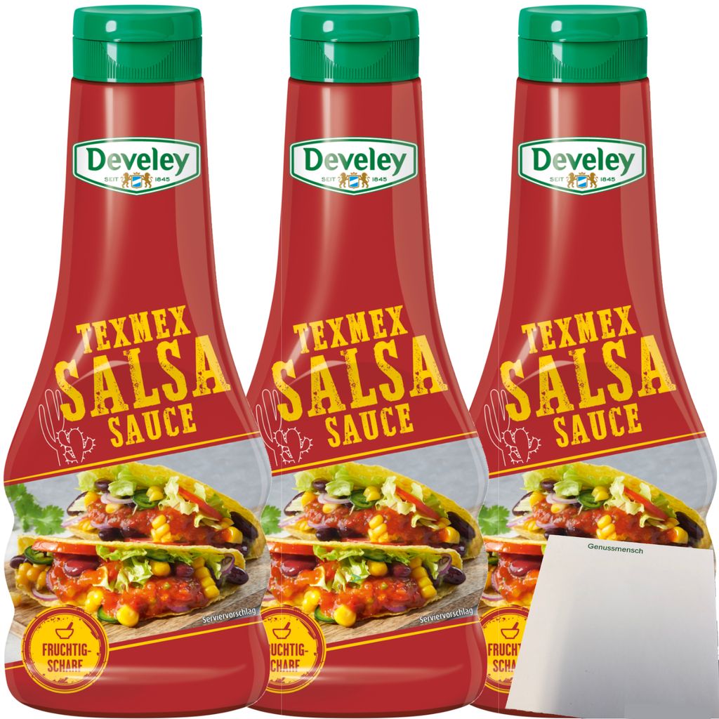 Develey Texmex Salsa Sauce 3er Pack (3x250ml | Kaufland.de