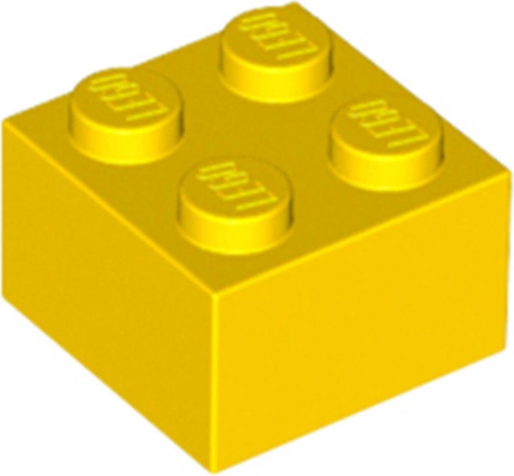 LEGO® 2x2 Stein Gelb (Yellow) 25 Stück LEGO® | Kaufland.de