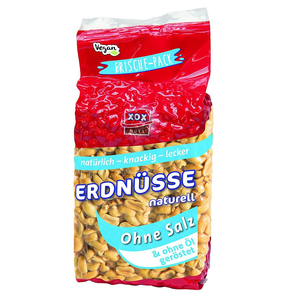 XOX Prírodné arašidy 85022 900g Orechy | Kaufland.sk