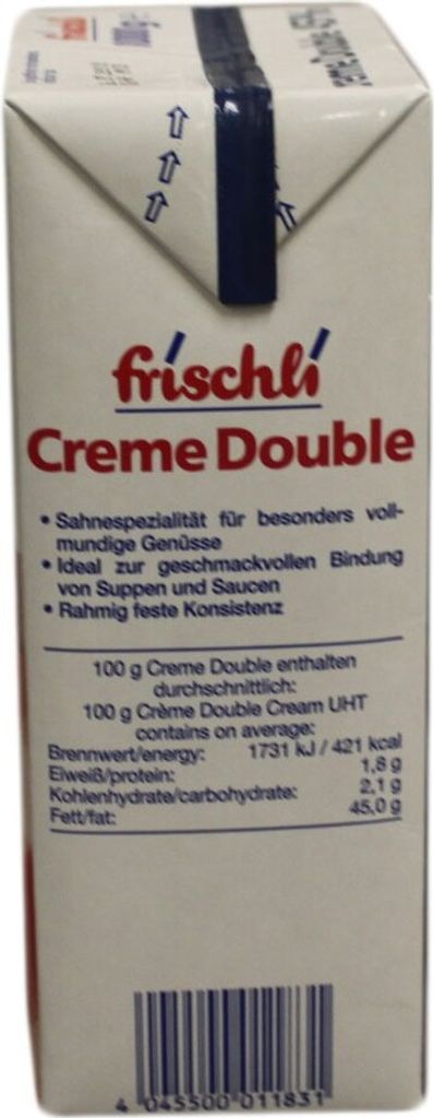 Frischli Creme Double 45% Sahniger Rahm für | Kaufland.de