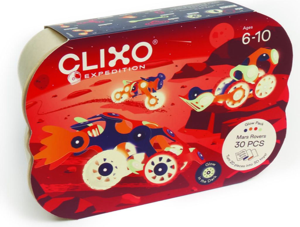 CLIXO Mars Rovers - magnetická stavebnice 30 | Kaufland.cz