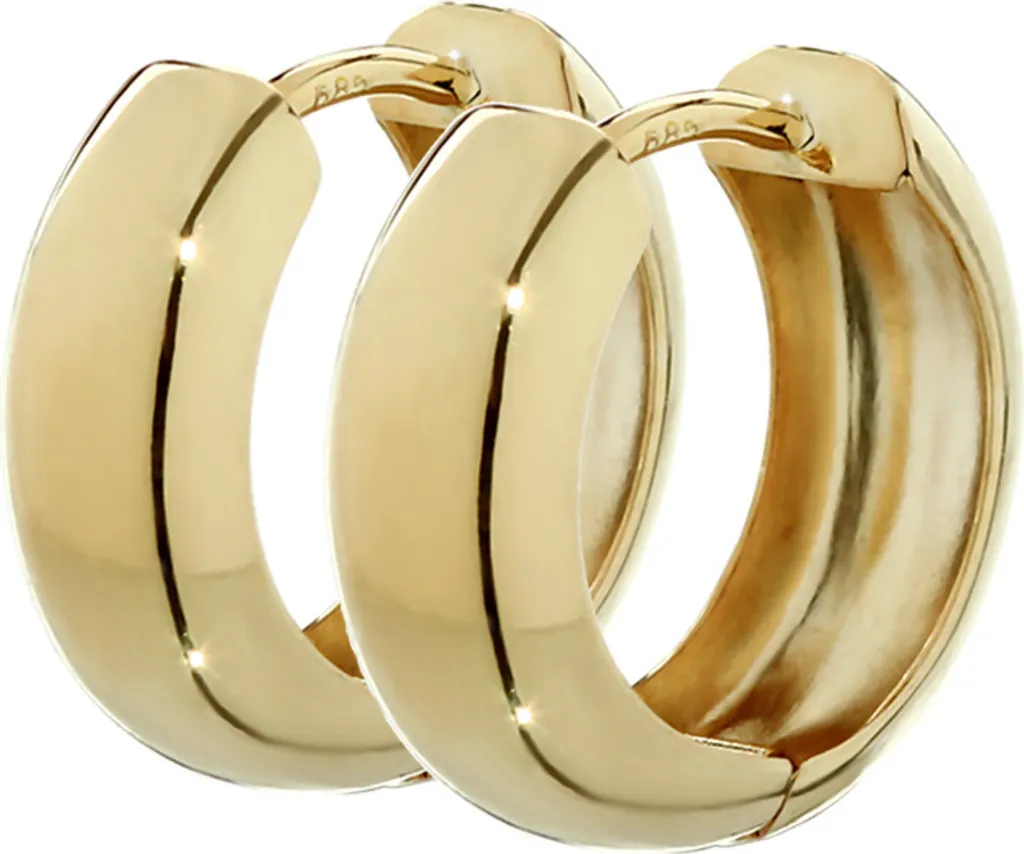 Paar 585 Gelbgold Klappcreolen Ohrringen 12,2 | Kaufland.de