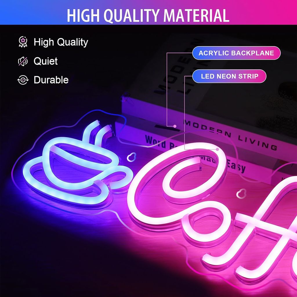 Kaffee Neon Wandleuchte Led Wand Deko Neon | Kaufland.de