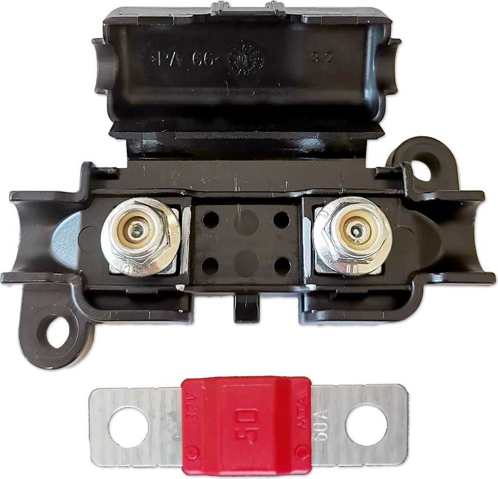 Sicherungshalter Set MTA MidiVAL 32V inkl. 50A Sicherung