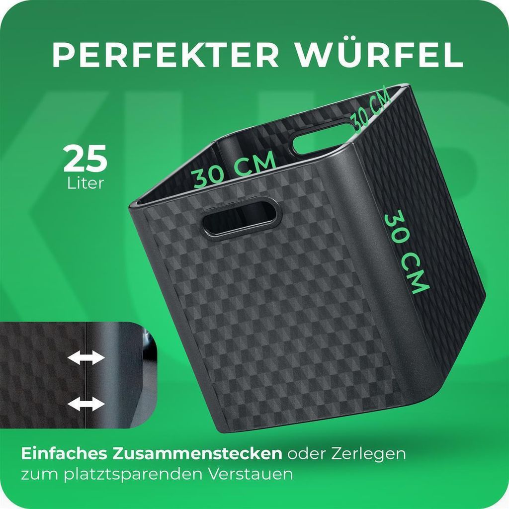 Novaliv Box 30x30x30 cm Kunststoff Boxen für | Kaufland.de