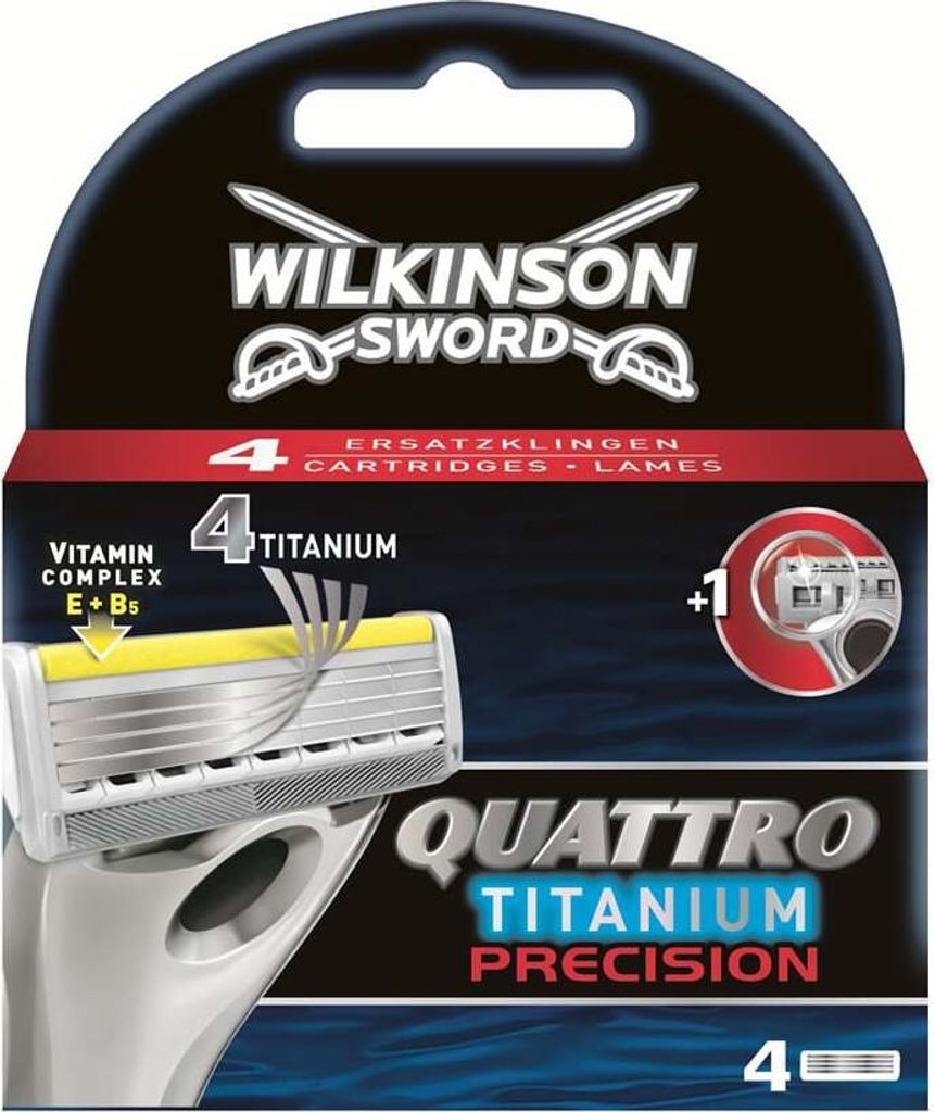 Wilkinson Quattro Titanium Precision náhradné | Kaufland.sk