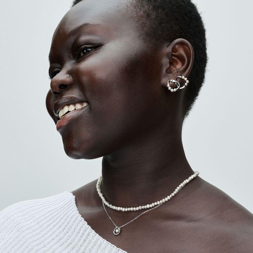 PANDORA ESSENCE Ohrstecker organisch Perlen | Kaufland.de