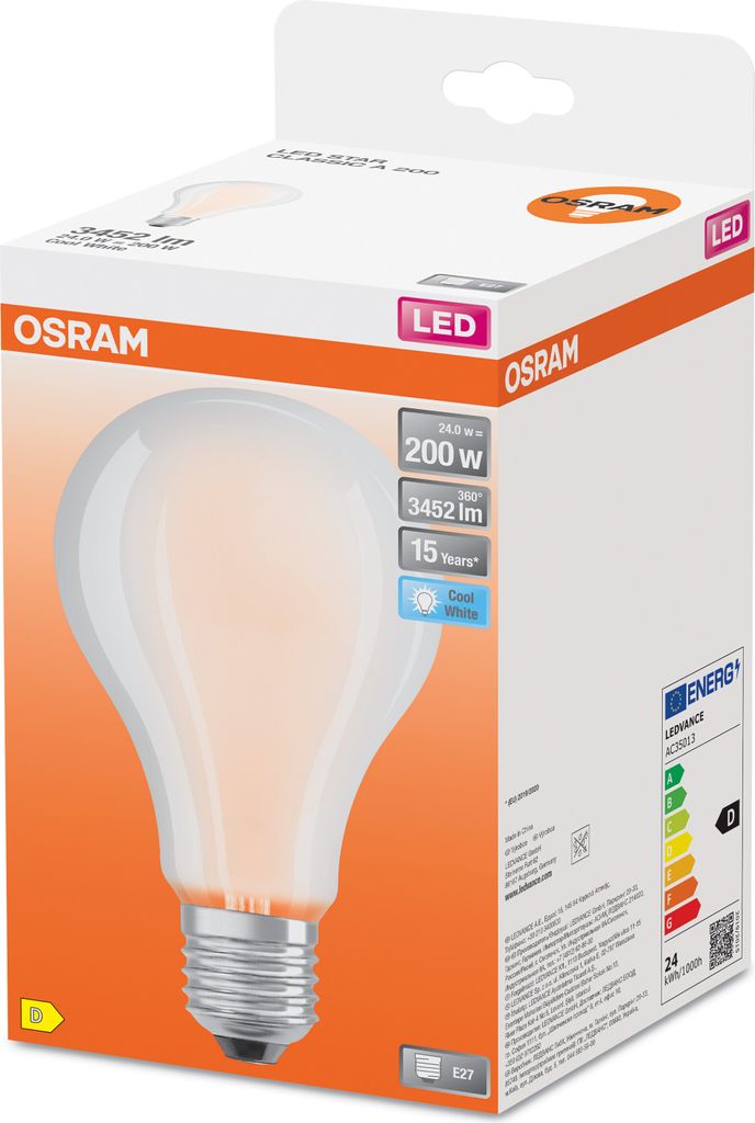 OSRAM LED Star Classic A200, matné vlákno LED | Kaufland.cz
