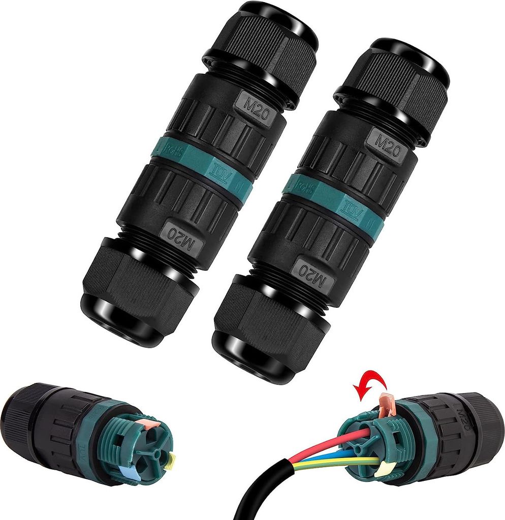 3er Set Outdoor Kabelverbinder IP68 | Kaufland.de