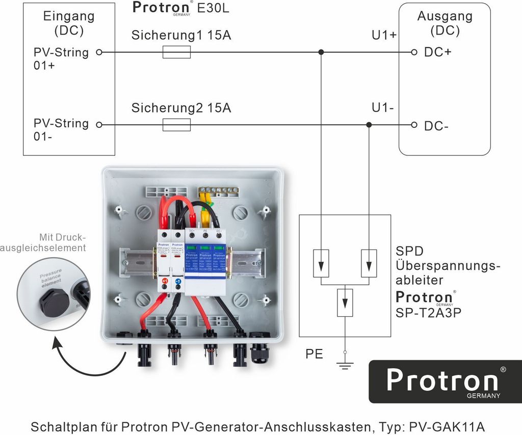 Protron PV-GAK11A - PV GAK Solar | Kaufland.de