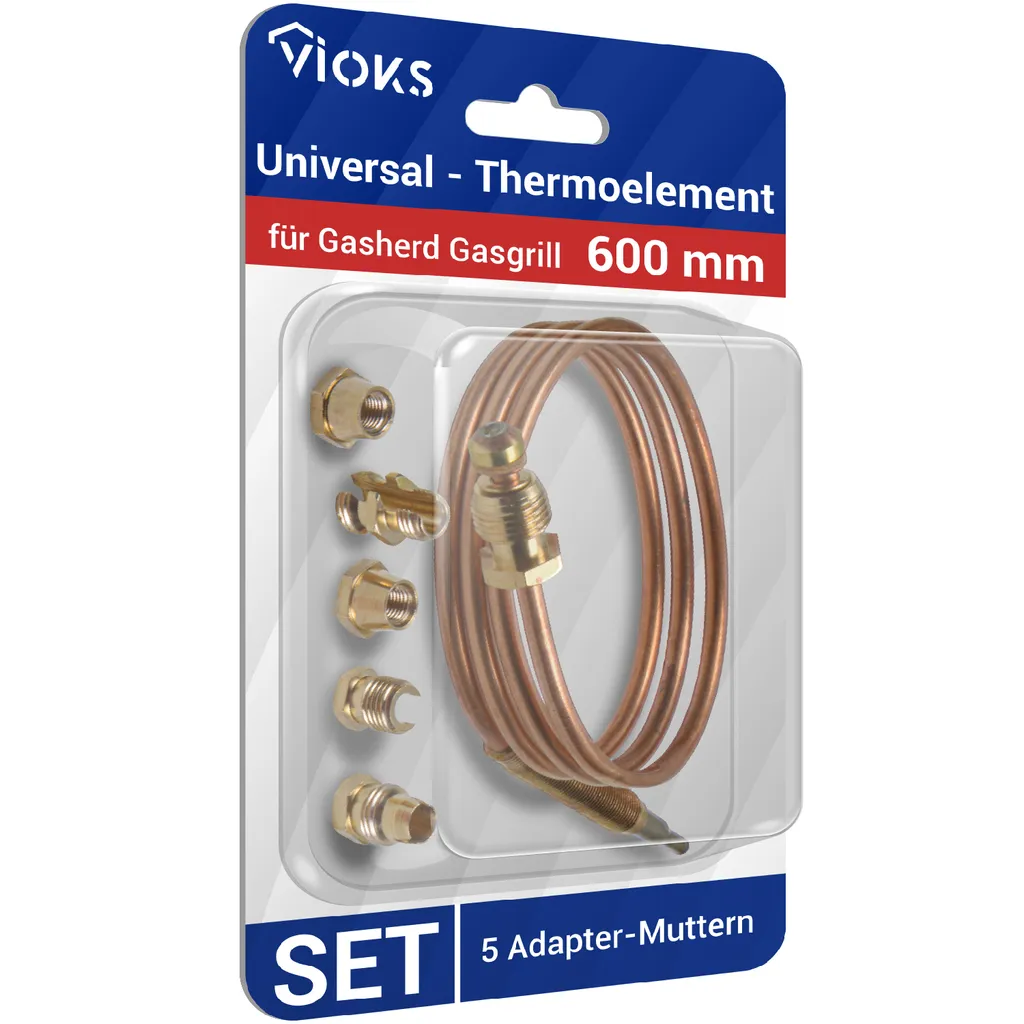 Thermoelement 600 mm universal mit 5 Adaptern | Kaufland.de