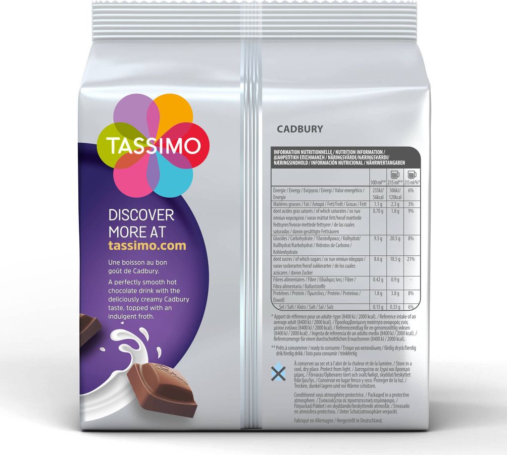 Tassimo hot chocolate store
