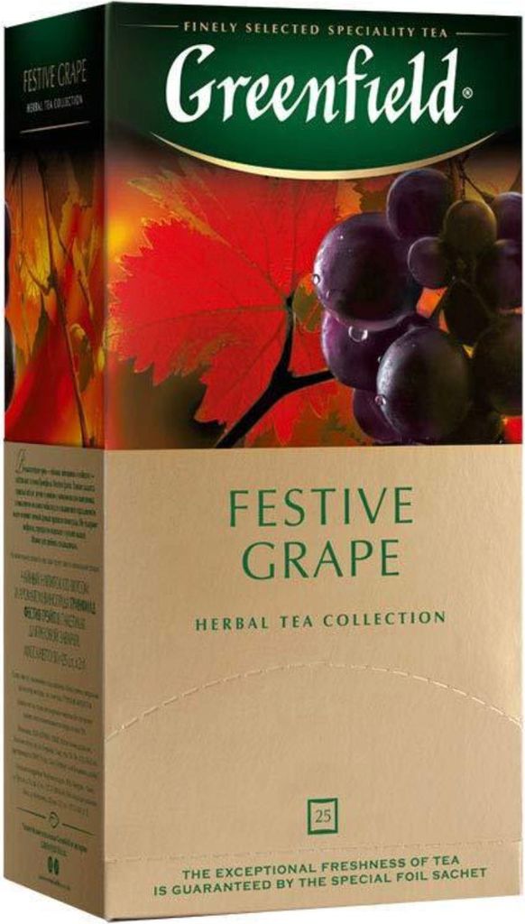 Tee Greenfield herbal FESTIVE GRAPE 25 btl | Kaufland.de