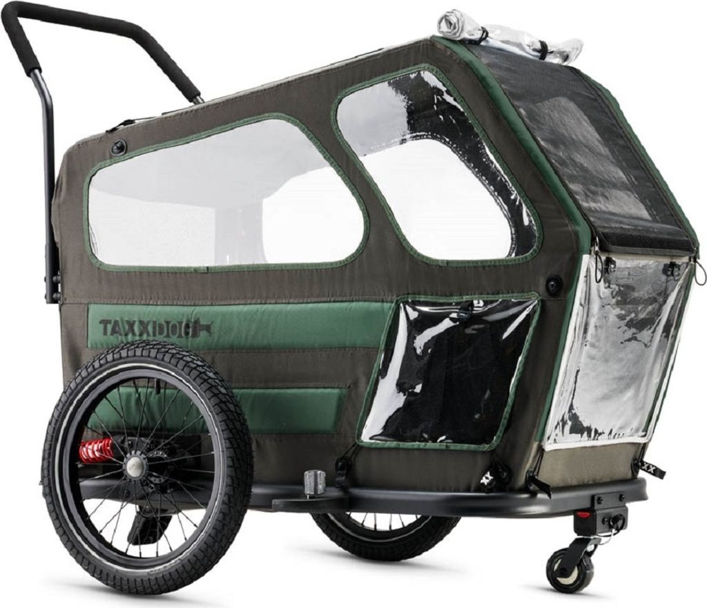 Taxxi Vozík pre psa tmavosivá/tmavozelená | Kaufland.sk