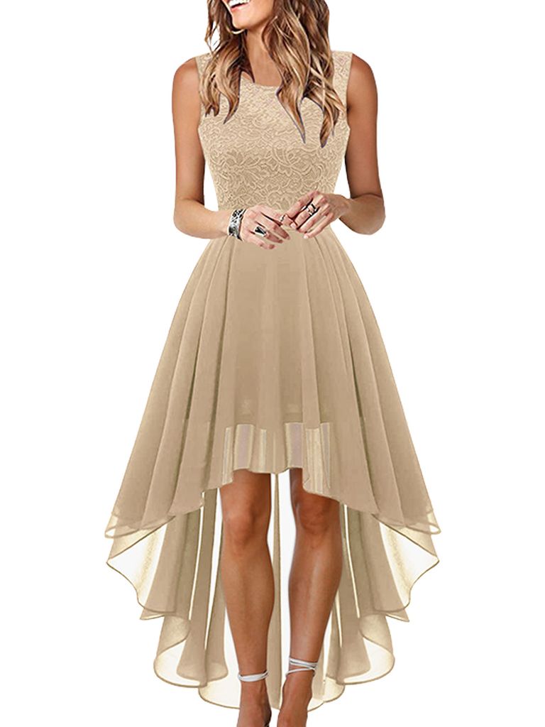 Damen Ärmellose Abendkleid Feiertag Spitze | Kaufland.de