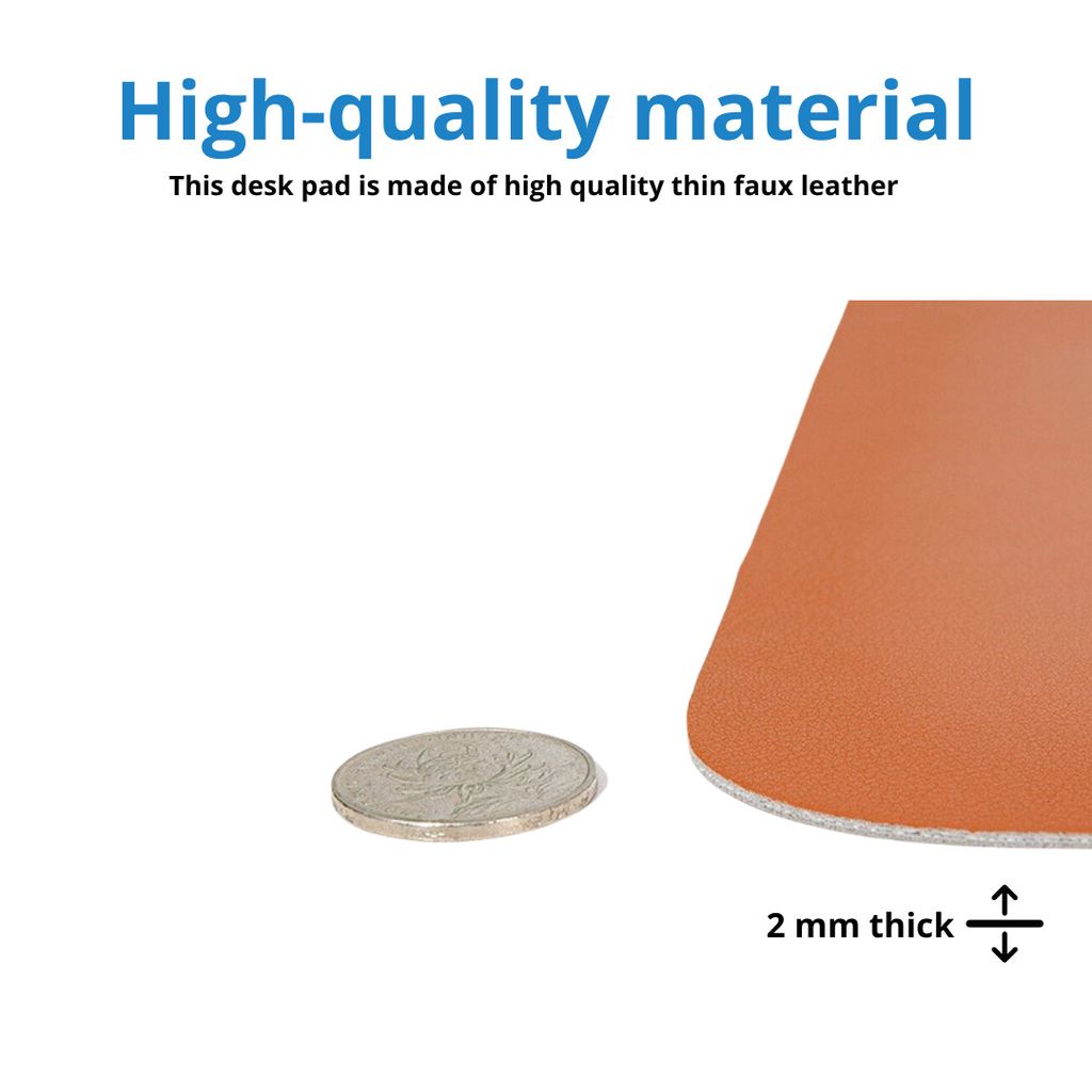 Case2go - Desk pad - 80x40 cm - Nepravá kůže | Kaufland.cz