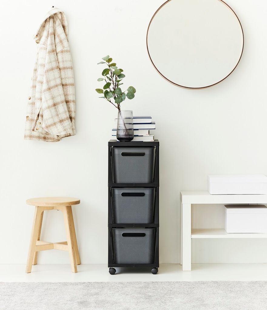 Rotho Schubladenbox Tower 3 x 16 L Brisen mit | Kaufland.de