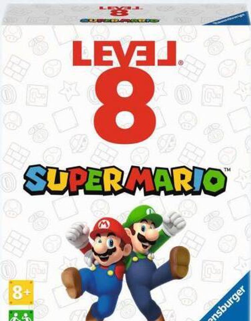 Level 8 Super Mario Kartenspiel/110 Karten 8+