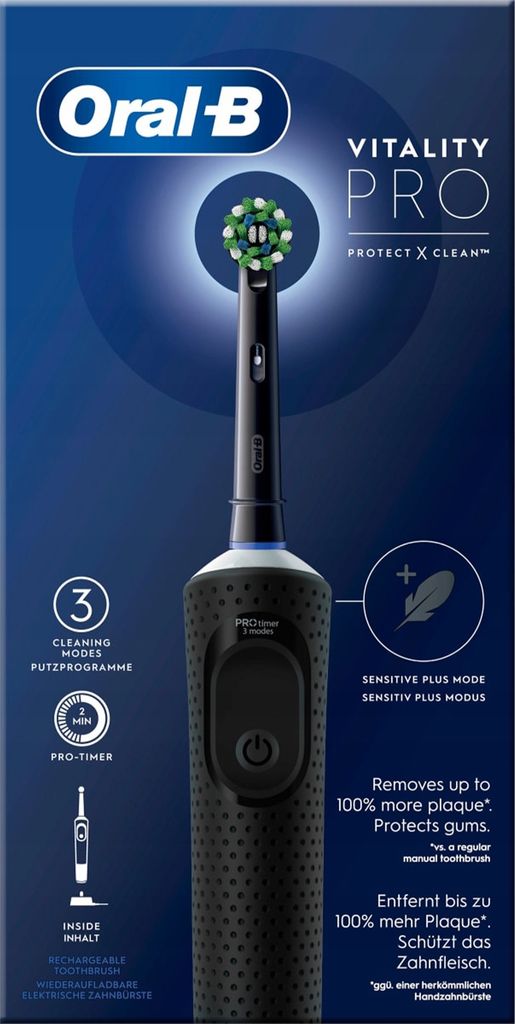 Oral-B Vitality PRO Protect X Clean Black | Kaufland.de