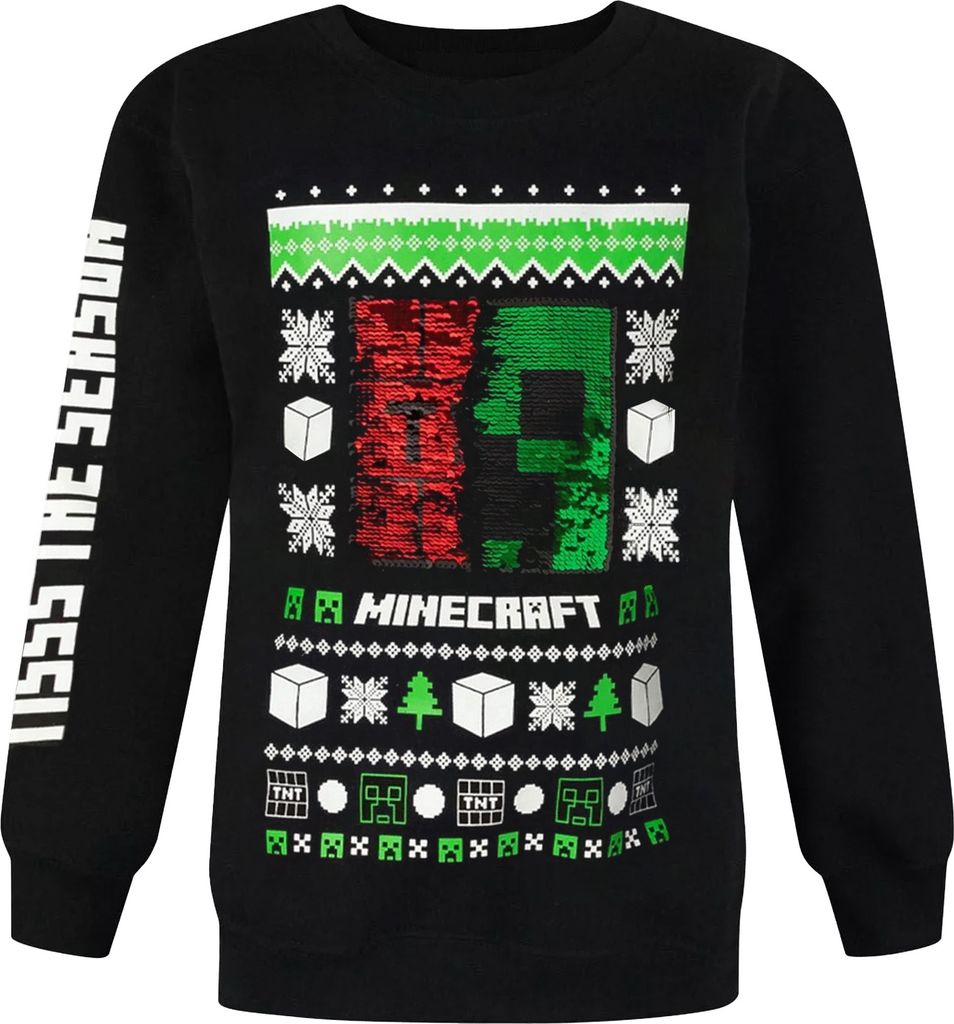 Minecraft - Pullover Pailletten für Kinder - | Kaufland.de