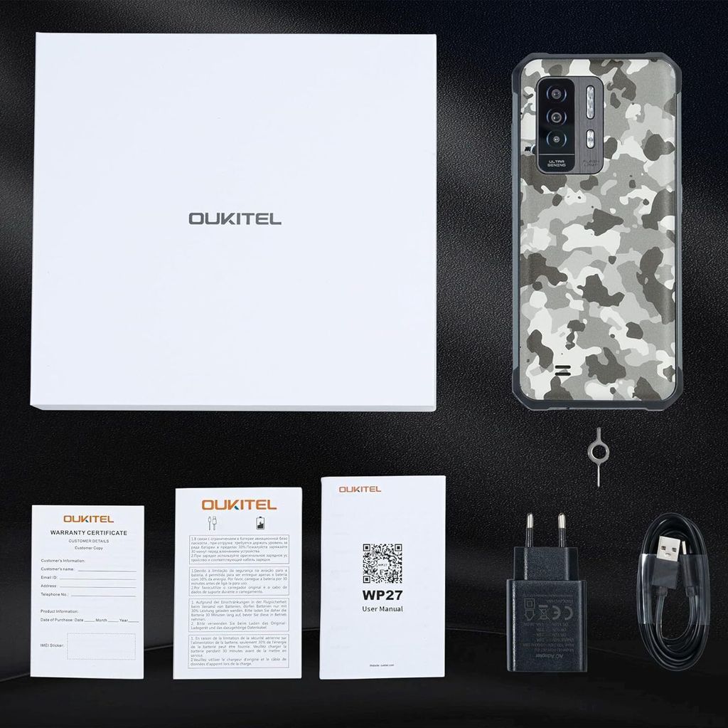 OUKITEL WP27 Odolný smartfón 24GB 256GB Helio | Kaufland.sk