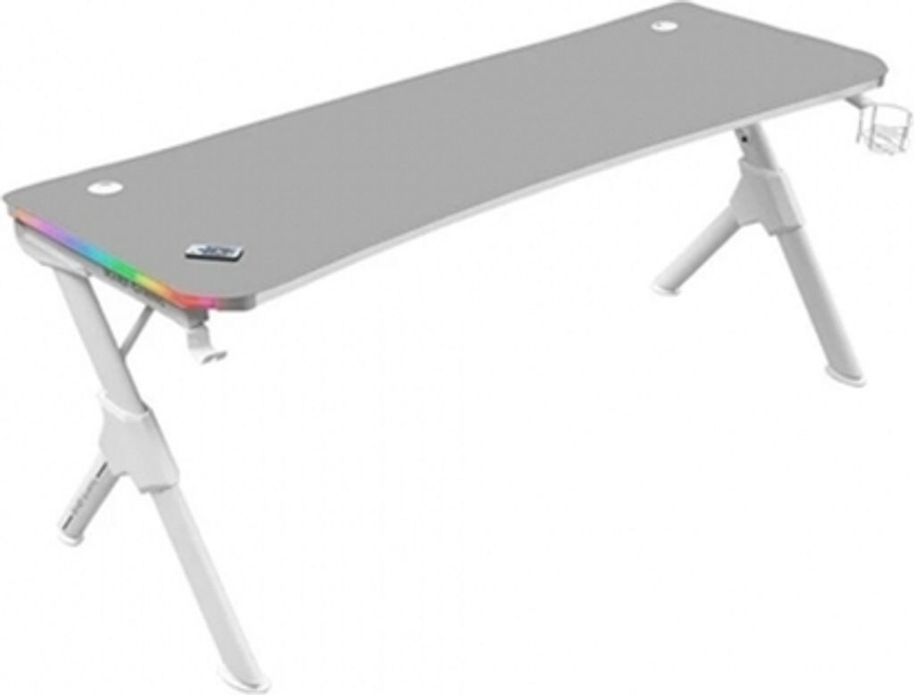 Stôl Mars Gaming MGDXL RGB LED RGB White Počítačové stoly