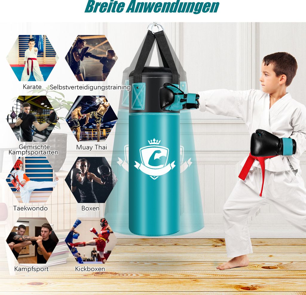 COSTWAY 10 kg Boxsack Set mit austauschbarer | Kaufland.de