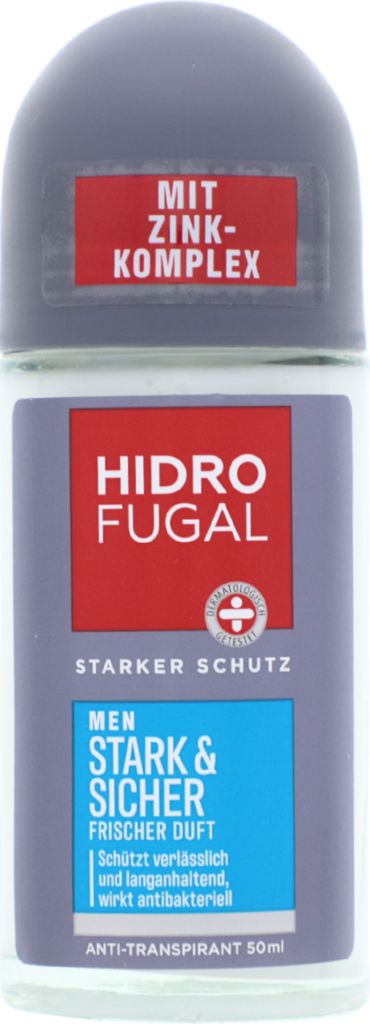 3 x Hidrofugal Men Stark & Sicher Deo Roll-on | Kaufland.de