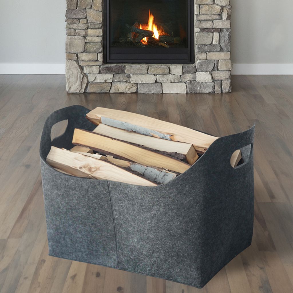 Filztasche groß Filzkorb grau Filztasche | Kaufland.de