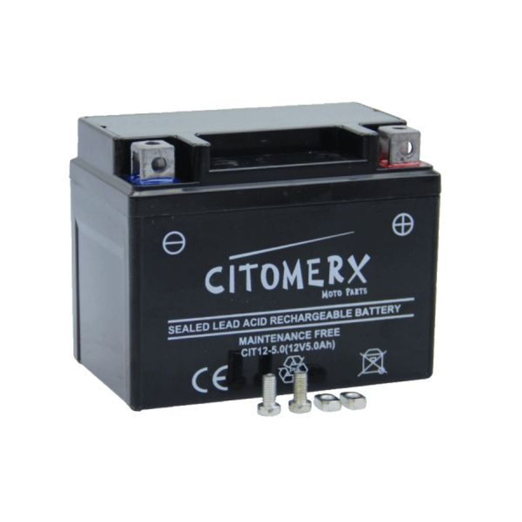 Gélová batéria pre skútre 12V 5AH pre Yamaha Aerox YQ/NS 50