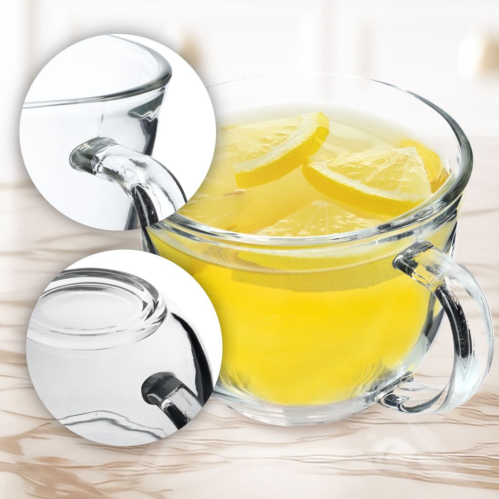 KADAX Szklanki Do Kawy Herbaty 480ml Komplet | Kaufland.pl