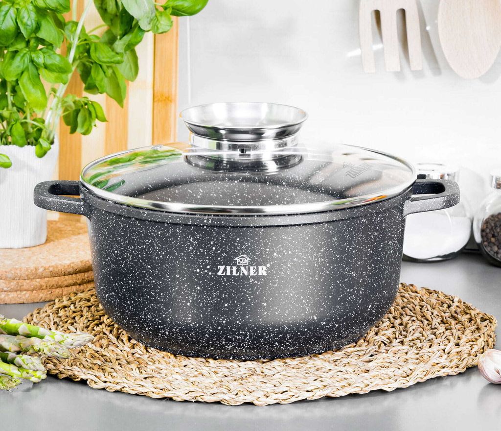 Töpf Kochtopf 6.8L 28Cm Mit Glasdeckel | Kaufland.de