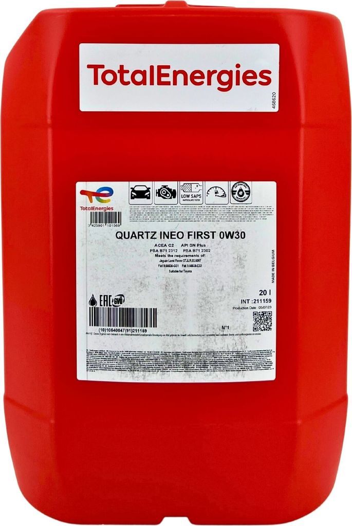 Total Quartz Ineo First 0W-30 20 Liter | Kaufland.de