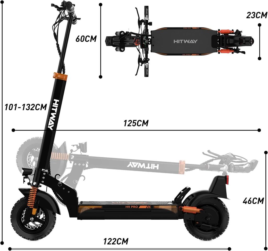 HITWAY H9 PROElektroscooter offroad E-Scooter | Kaufland.de