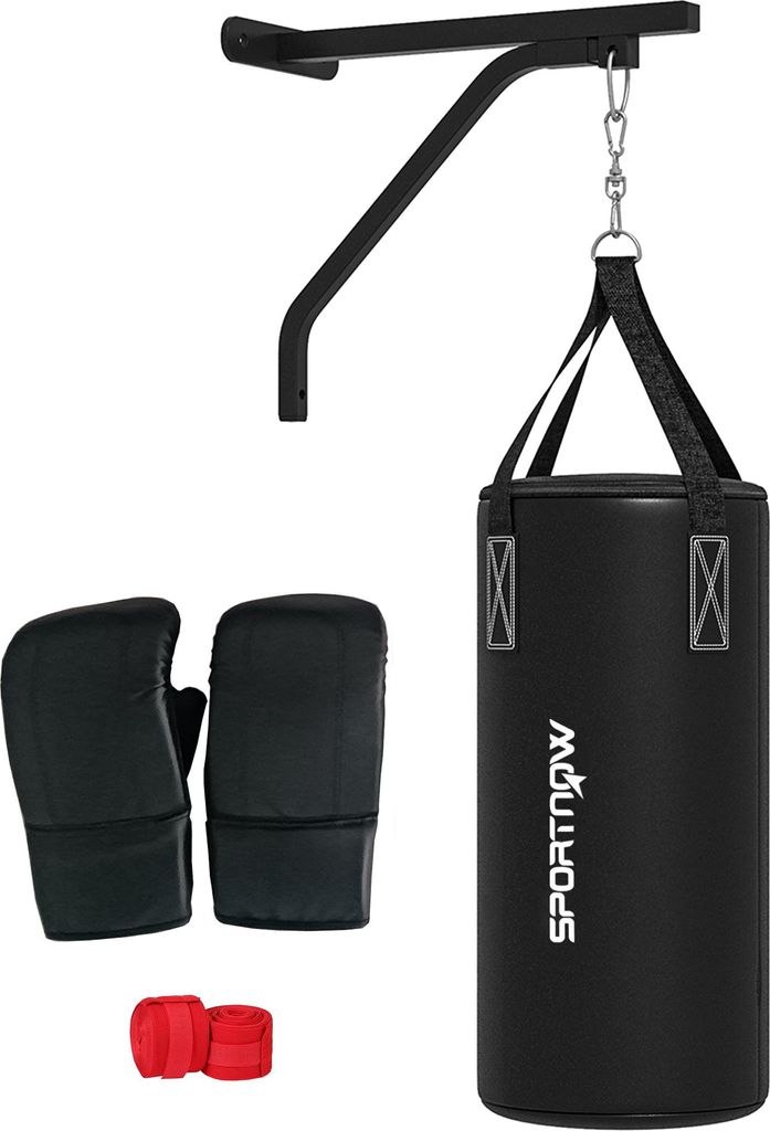 SPORTNOW Boxsack Wandhalterung Boxsack Ständer mit
