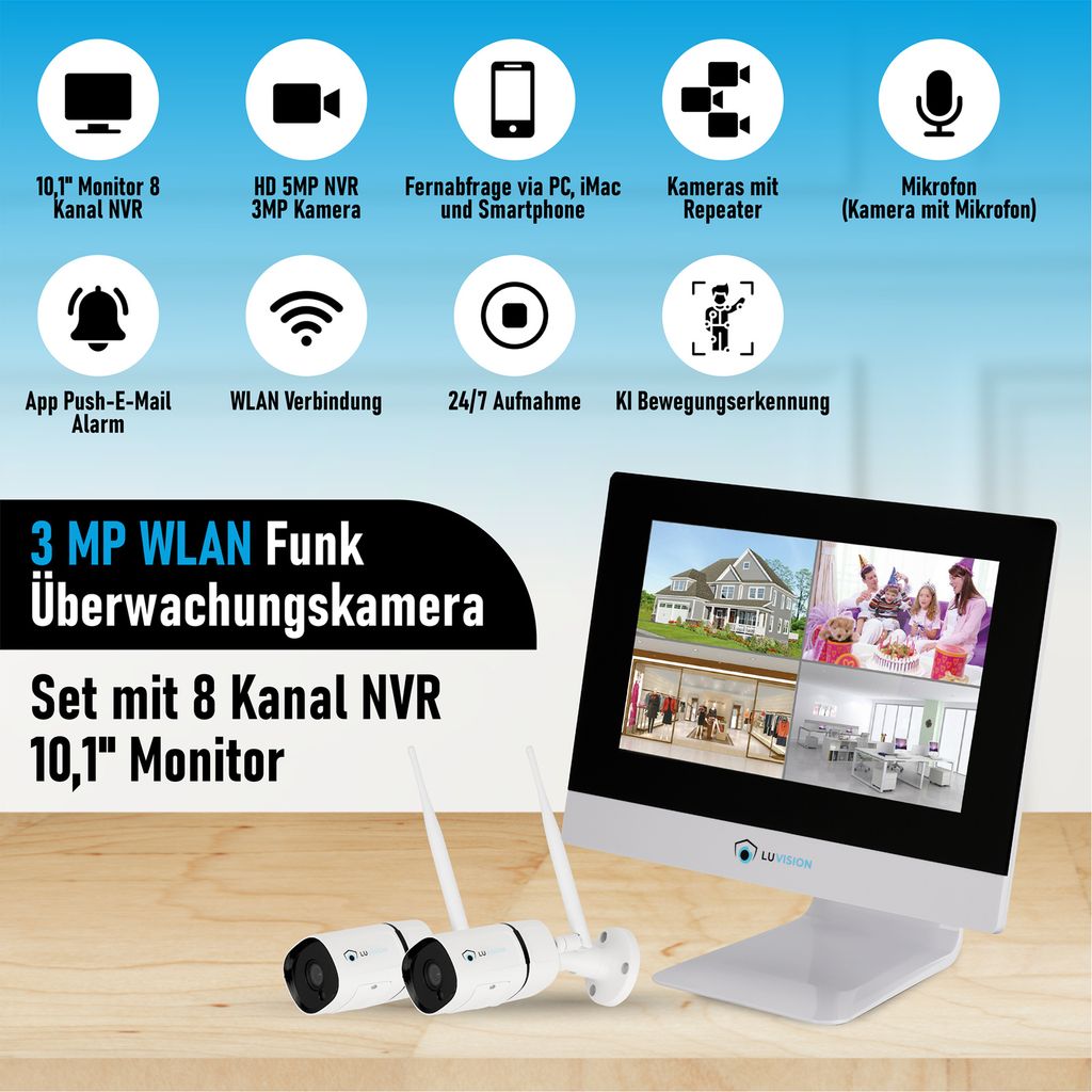 LUVISION WLAN Funk Kamera Set | Kaufland.de